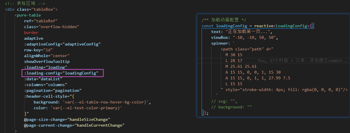 pure-table 中 loading 配置 background 不生效问题 · Issue #671 · pure-admin/vue ...